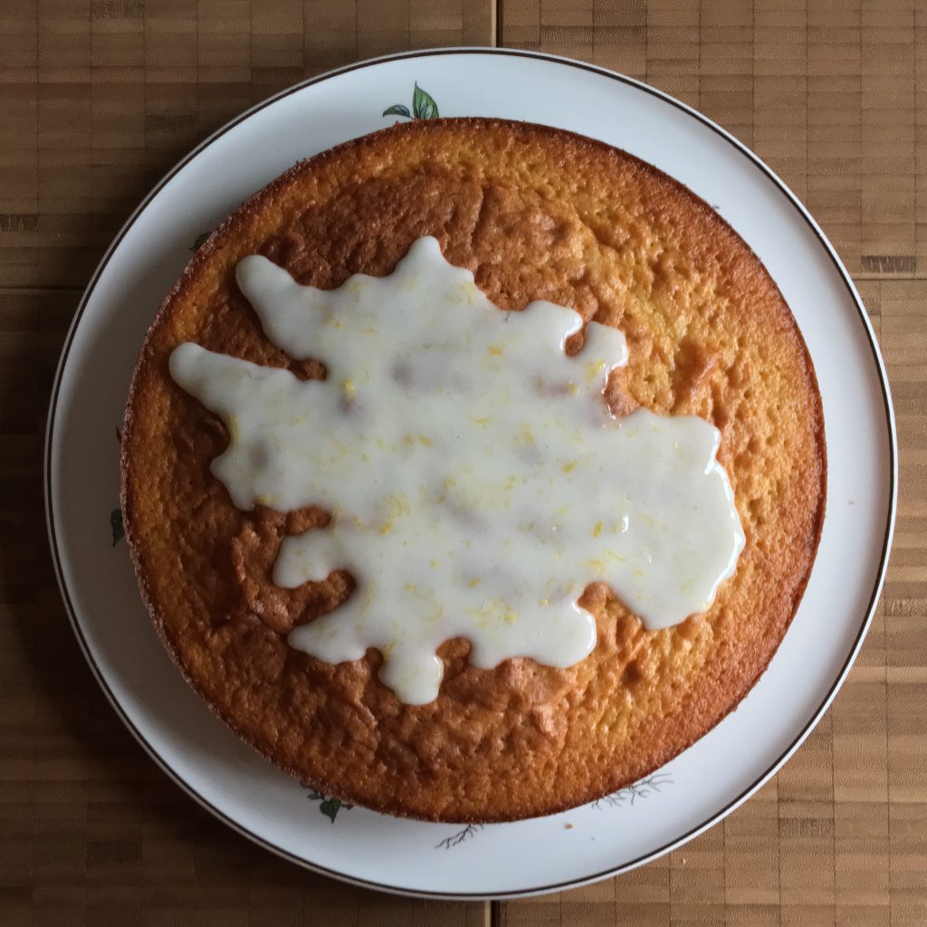 even more lemons: lemon cake w/ lemon sugar icing – beyond my kitchen