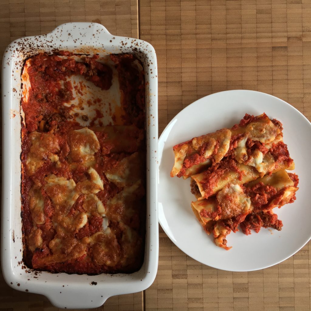 straight tomato cannelloni – beyond my kitchen